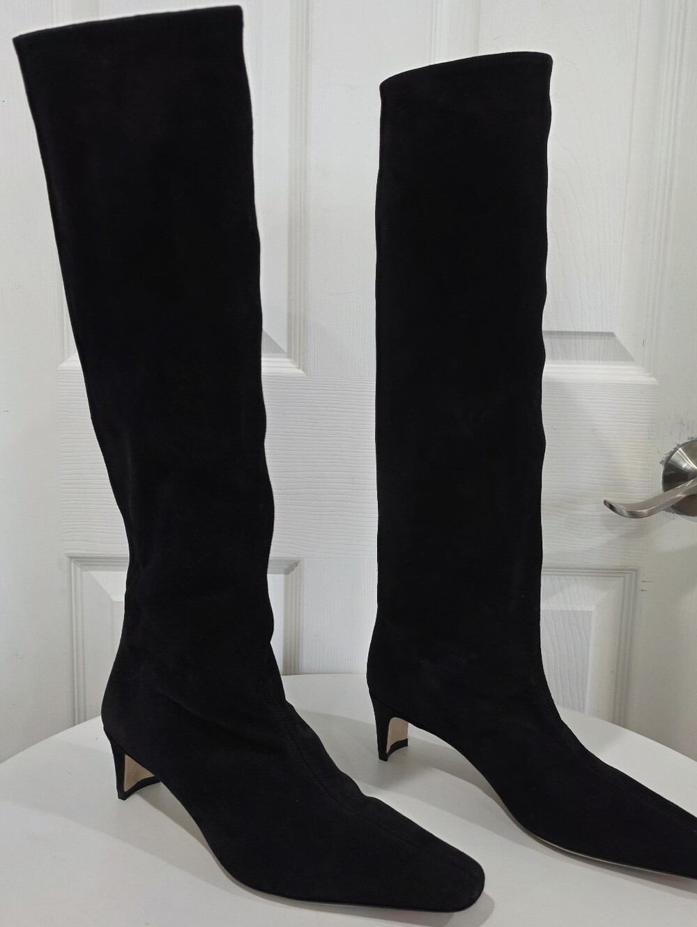 STAUD | Shoes | Staud Wally Suede Black | Poshmark